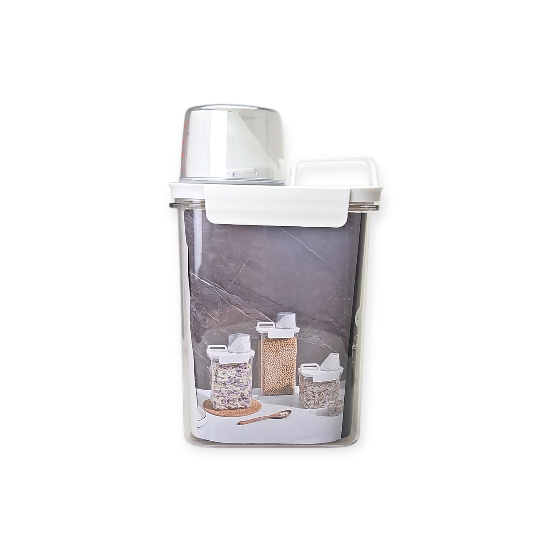 Food Container With Measuring Cup 1.8Lt – New Ocean